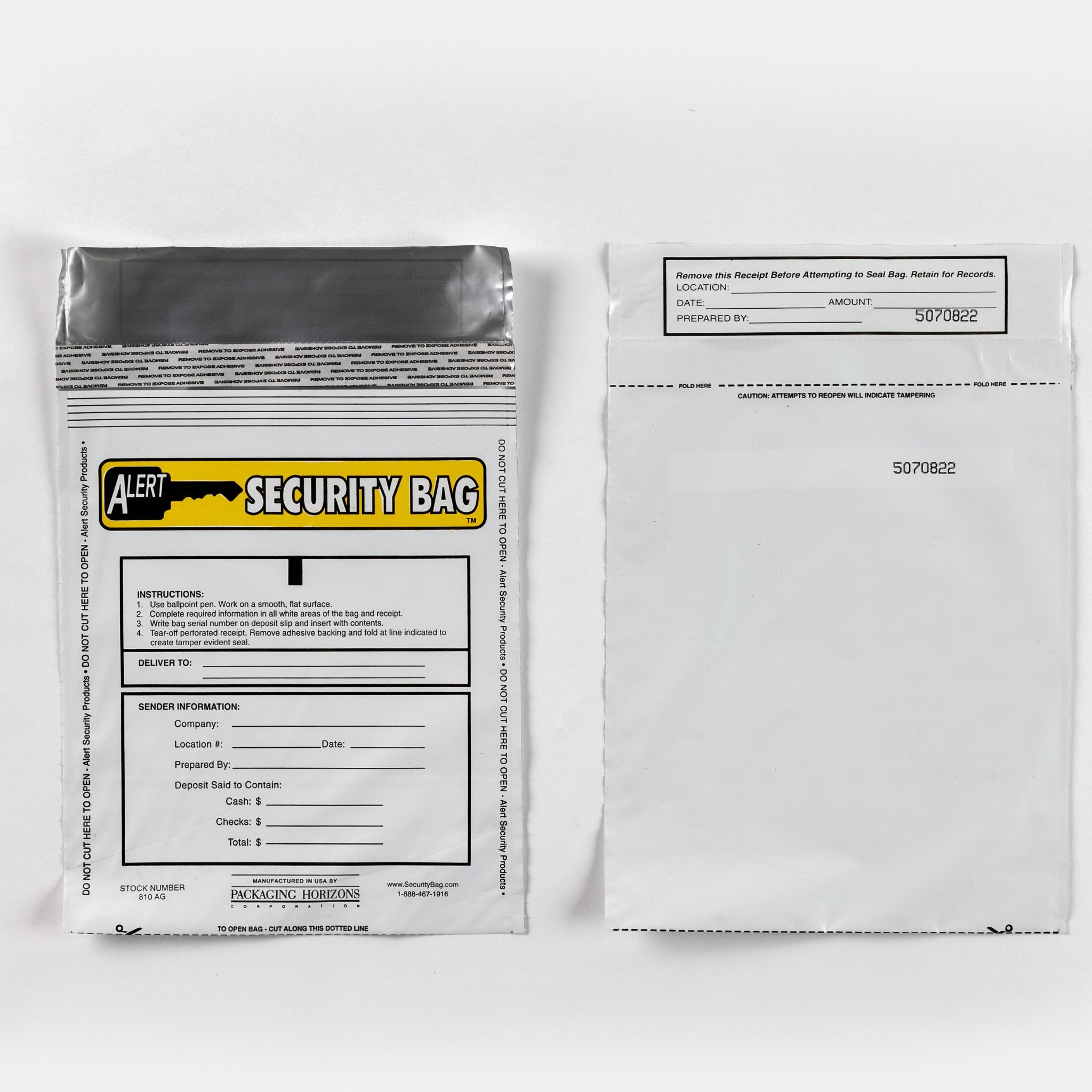Alert Mailer Security Bags